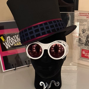 Willy Wonka Top Hat Replica Prop Tim Burton Charlie and the Chocolate ...