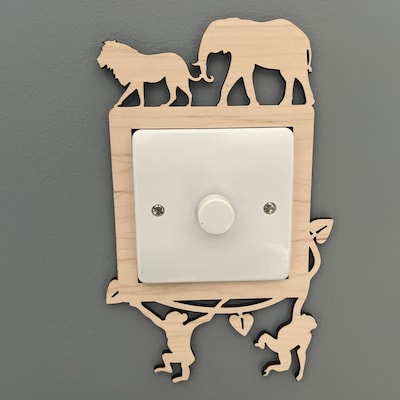 Dinosaur Light Switch Surround, Dino Play Room Decor, T-rex Theme ...