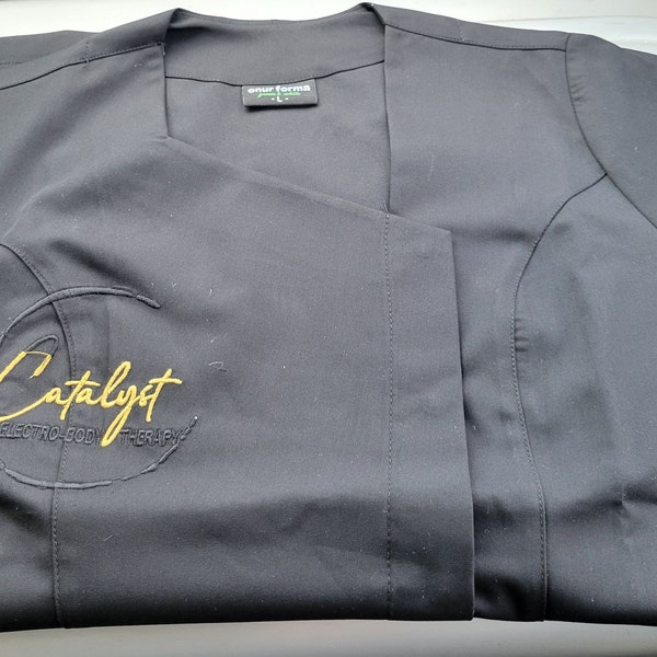 Comfortable Denim Color Scrub Set, Nurse Uniform,elasticated Doctor ...