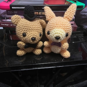 Twig the Deerfox Hilda Crochet Amigurumi Plushie - Etsy
