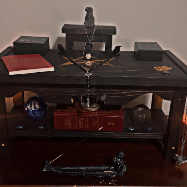 The Raven Altar Table - Etsy