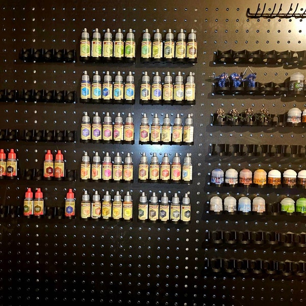 Hobby Storage - Citadel Games Workshop Paint Racks Holders for Peg ...