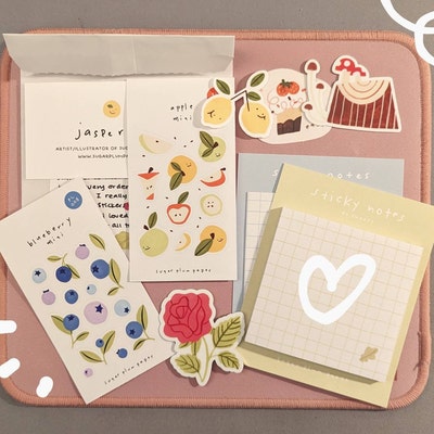 Leafy POST-IT® Notes Minimal and Cute Sticky Notes, Cottagecore ...