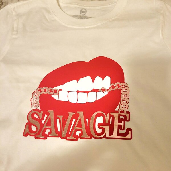 Savage SVG, Savage Lips SVG - Etsy