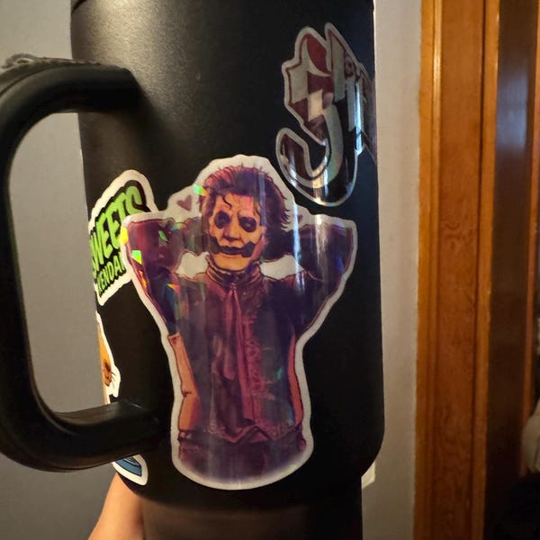 Papa Copia Holographic Vinyl Sticker - Etsy