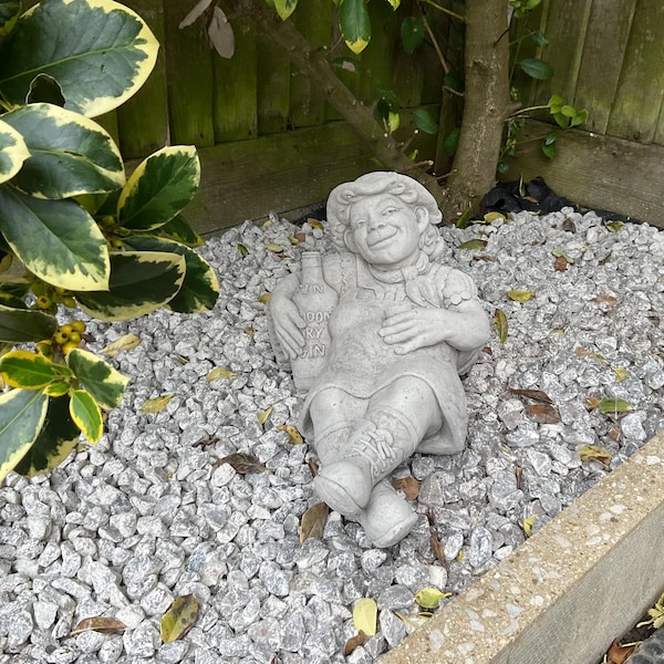 Stone/concrete Gargoyle Bird Bath Garden Ornament Statue - Etsy