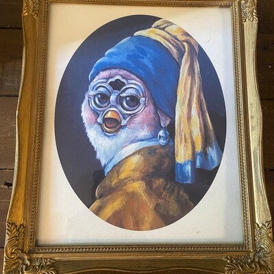 Cherub Princess Fiona Print Signed & Dated Renaissance 8 X 8 Shrek ...