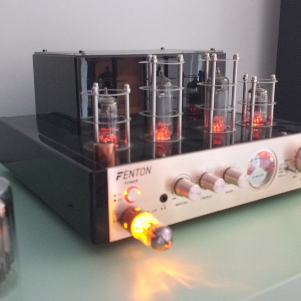 Wooden Pentode Electron Vacuum Tubes 4 Ports USB 2.0 HUB With Biohazard Sign. Industrial ...