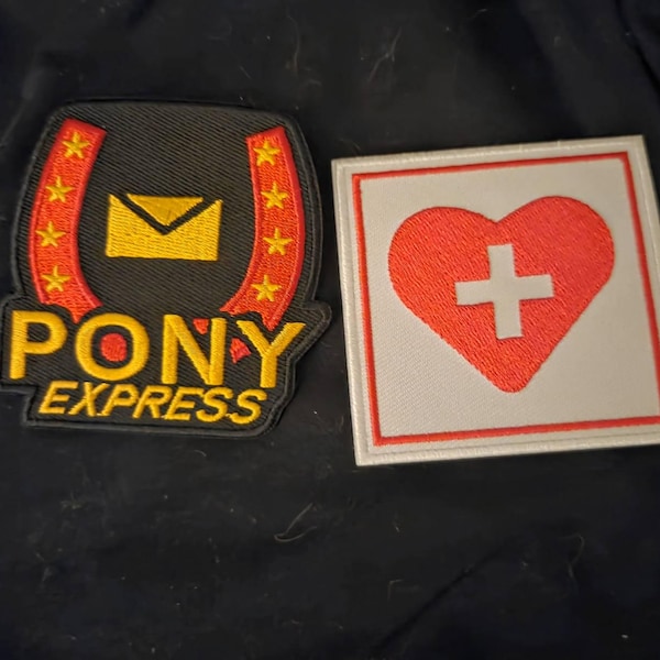 Iron-on Patch Set - "mouthwashing" Indie Horror Game Patches ("pony ...