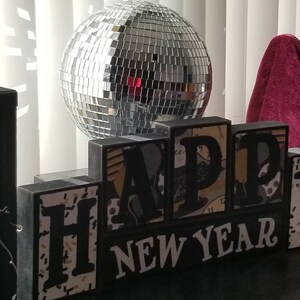 8 Inch Disco Ball Decor Vintage Retro Hippie Funky 70s Mirror Ball ...