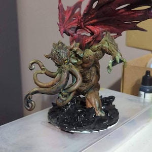 Sea Elf Miniature With Trident for D&D, Dungeons and Dragons ...