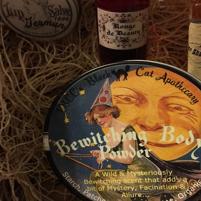 Vegan Bewitching Body Powder Vintage Body Powder Bewitched Magick Magic ...