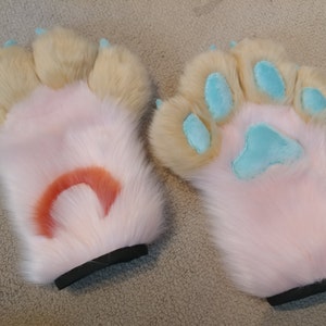Puffy Fursuit Paw Pattern PDF DOWNLOAD - Etsy
