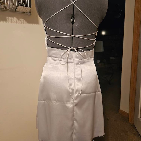 Backless Mini Dress Sewing Pattern | Prom Dress | Ball Gown Beginners ...