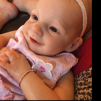 Petite Sterling Silver Baby Cuff for Newborns - Etsy