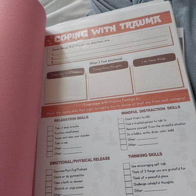Coping Skills Poster 101 Coping Skills for Teens Printable Handout Calm ...