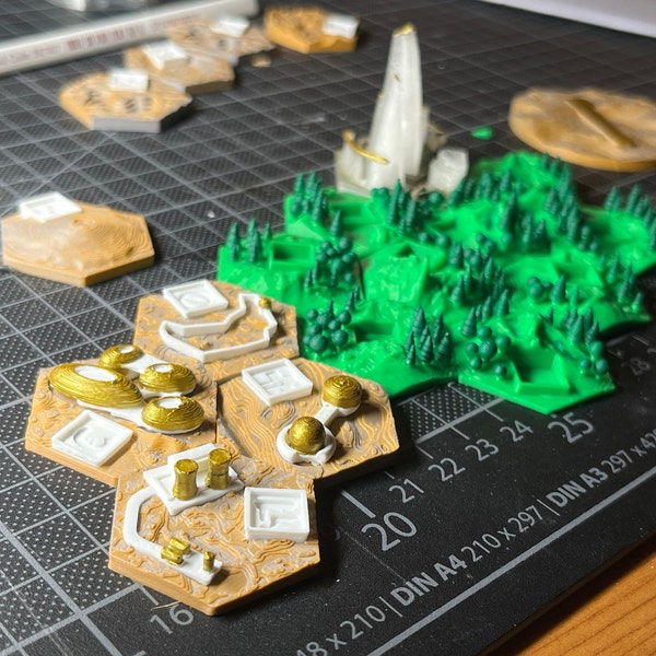 Starter Set 3D Tiles for Terraforming Mars - Etsy