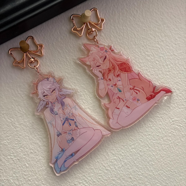 Omniscient Reader's Viewpoint ORV Glitter Acrylic Charms Kim Dokja, Yoo Joonghyuk & Secretive ...