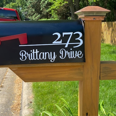 Mail Box Decal Mailbox Decals for Your Home Includes Two 2 Decals - Etsy