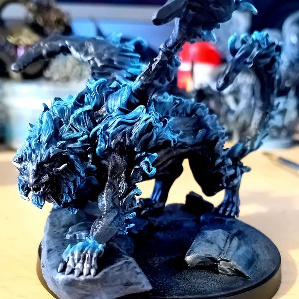 Godzilla Miniature Lord of the Print Kaiju Lizard King Model Gargantuan ...