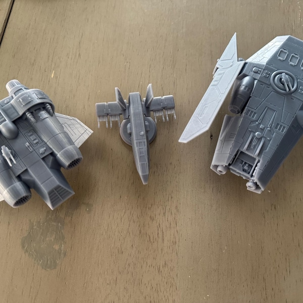 Broad Sword and the Flint (razor Crest Custom) (not Painted) - Etsy