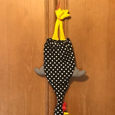 Chicken Grocery Bag Holder PDF Pattern DIY Farmhouse Sewing Project ...