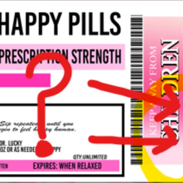 Fukitol Happy Pills Tumbler, Fk Off, Fukitol Prescription Funny ...