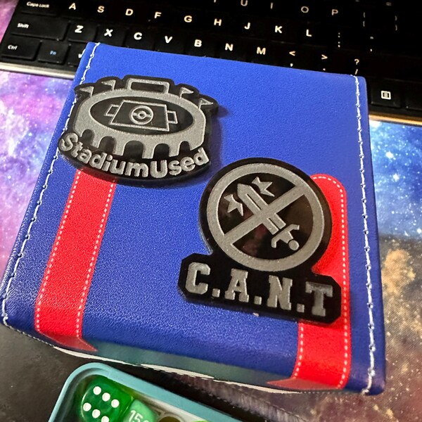 Keyforge Token Set With Box || Worlds Collide Ready || Keys, Æmber ...