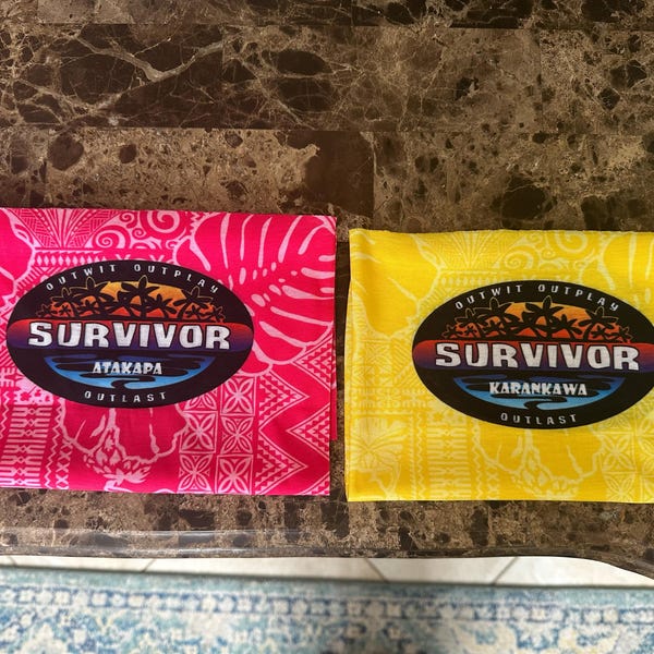 Custom Survivor TV Show Floral Style Headband, Team Headwear Family ...