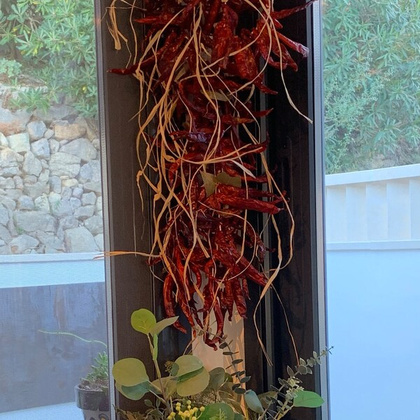 Chilli Peppers Garland - Kitchen Decoration - Etsy