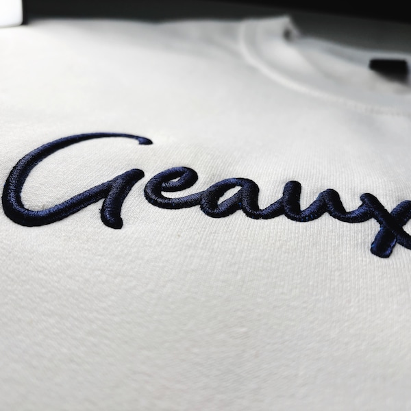 Rustic Charm 3D Puff Cursive Script Embroidery Font; 6 Sizes, Instant ...