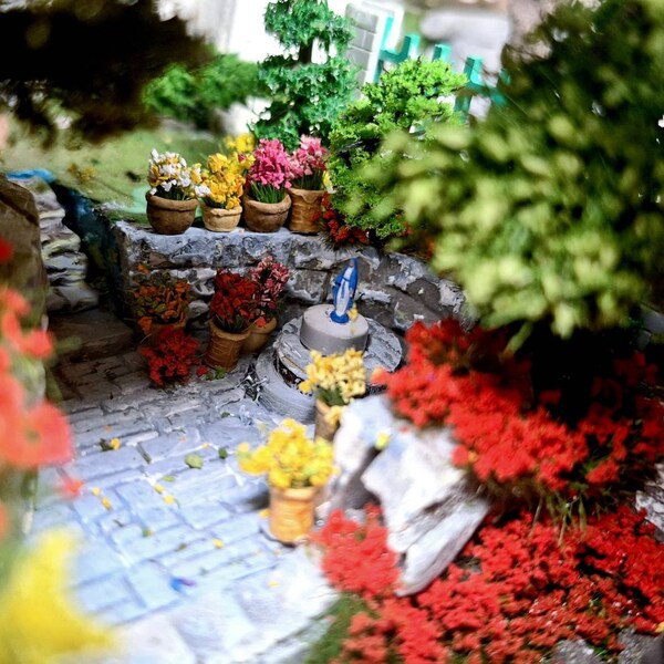 Spooky Trees Hand Painted Miniatures Micro Figurines for Jewelry ...