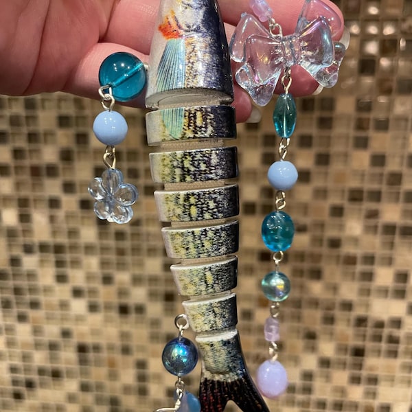 Fish Lure Fidget Keychain With Charms - Etsy