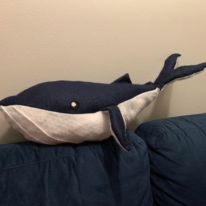 Denim Whale Instant Digital Printable Sewing Pattern With Step by Step ...