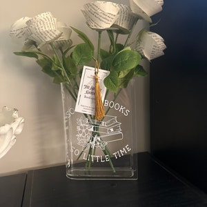 Book Page Flower Bouquet Long-stemmed Proses for Readers, Writers, and ...