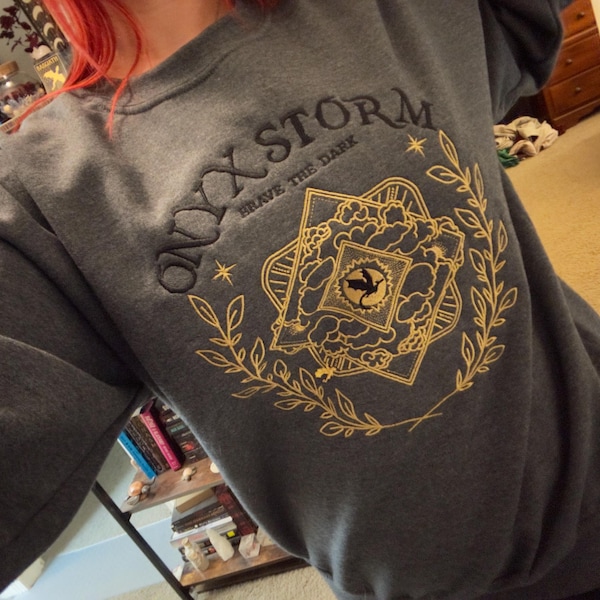 EMBROIDERED Ridoc Patch Sweatshirt Xaden Riorson Fourth Wing Merch ...