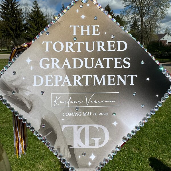 Custom Grad Cap Topper That's A Wrap Movie Theater Graduation Cap Film ...