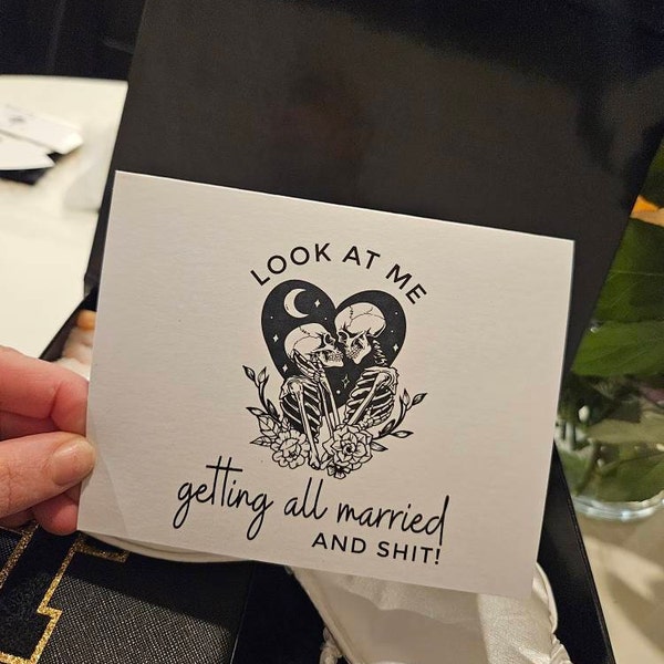 Skull Bridesmaid Proposal Cards Til Death Do Us Part Maid of Honor Best ...