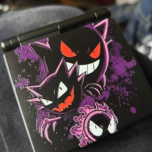 Extra Mods and IPS Backlit LCD GBA Mod Nintendo Gameboy Advance Clear ...