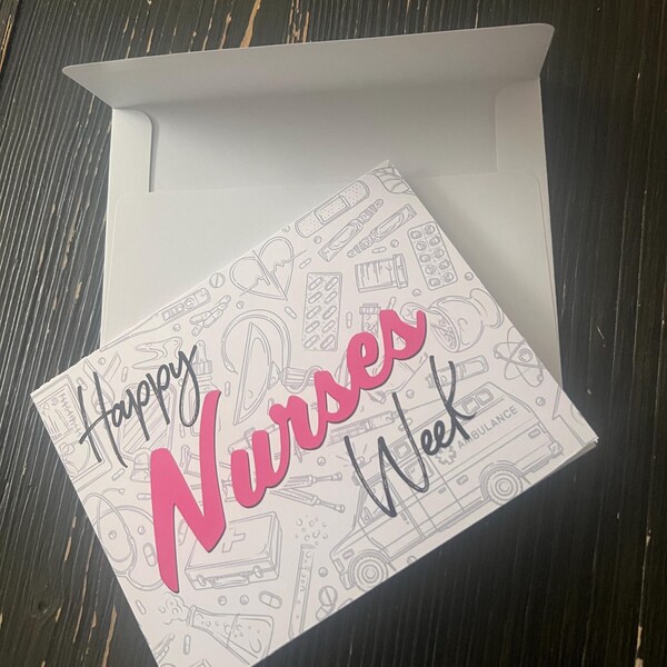 Nurses Week Card for Nurse's Week 2025 Instant Download Printable Card ...