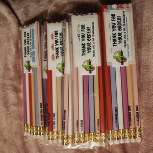 CUSTOM Pencils, Personalized Pencils, Name Pencil, Back to School, Gift ...