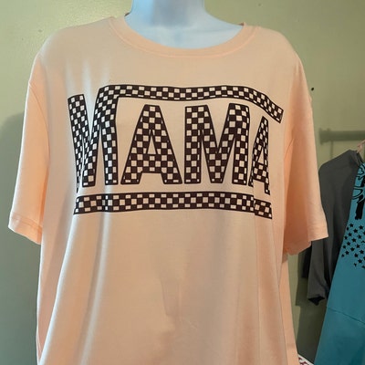 Checkered Retro Mama Svg/png Checkered Black and White Svg Mom Svg Mama ...