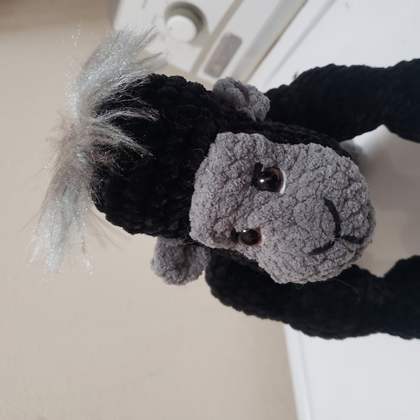 Crochet Gorilla, Monkey Crochet Pattern, Baby Gorilla Pattern, Plush ...