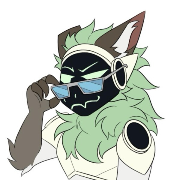 Digital Protogen Furry Emote/sticker Bases (pack 2) - Etsy