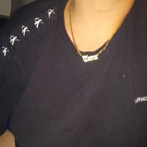 18K Gold Chain Necklace, Vine Chain, Twist Chain, Gift for Her, Figaro ...