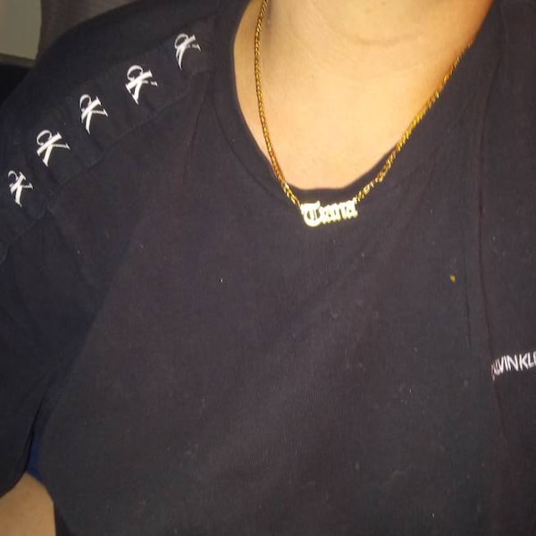 18K Gold Chain Necklace, Vine Chain, Twist Chain, Gift for Her, Figaro ...