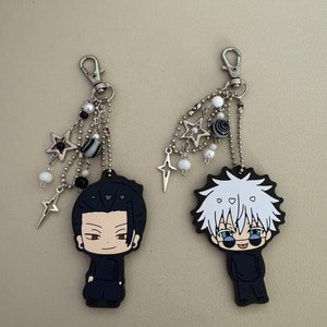 Gojo and Geto Matching Keychains : - Etsy