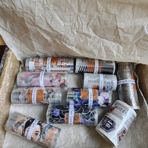 Yier Studio Purple Flavor One Loop Sample or Roll PET Tape Flower ...