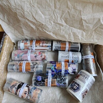 Yier Studio Purple Flavor One Loop Sample or Roll PET Tape Flower ...