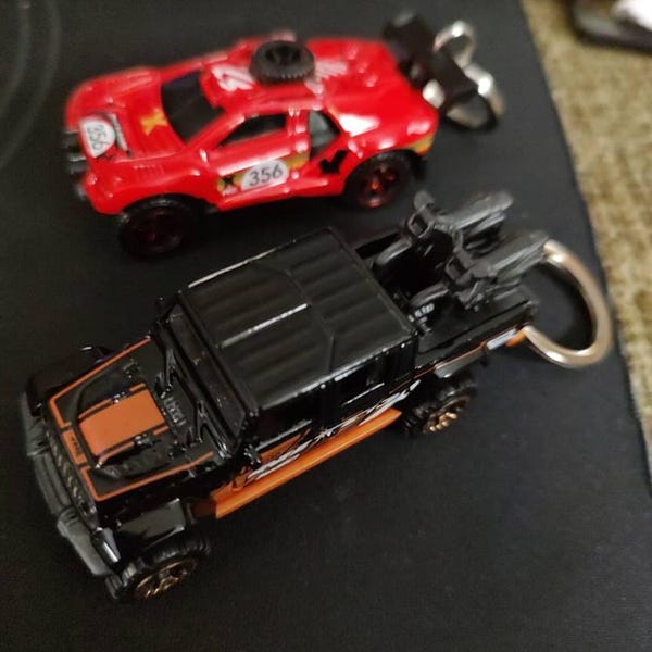 Dodge Charger Keychain, Grey Charger Keyring - Etsy